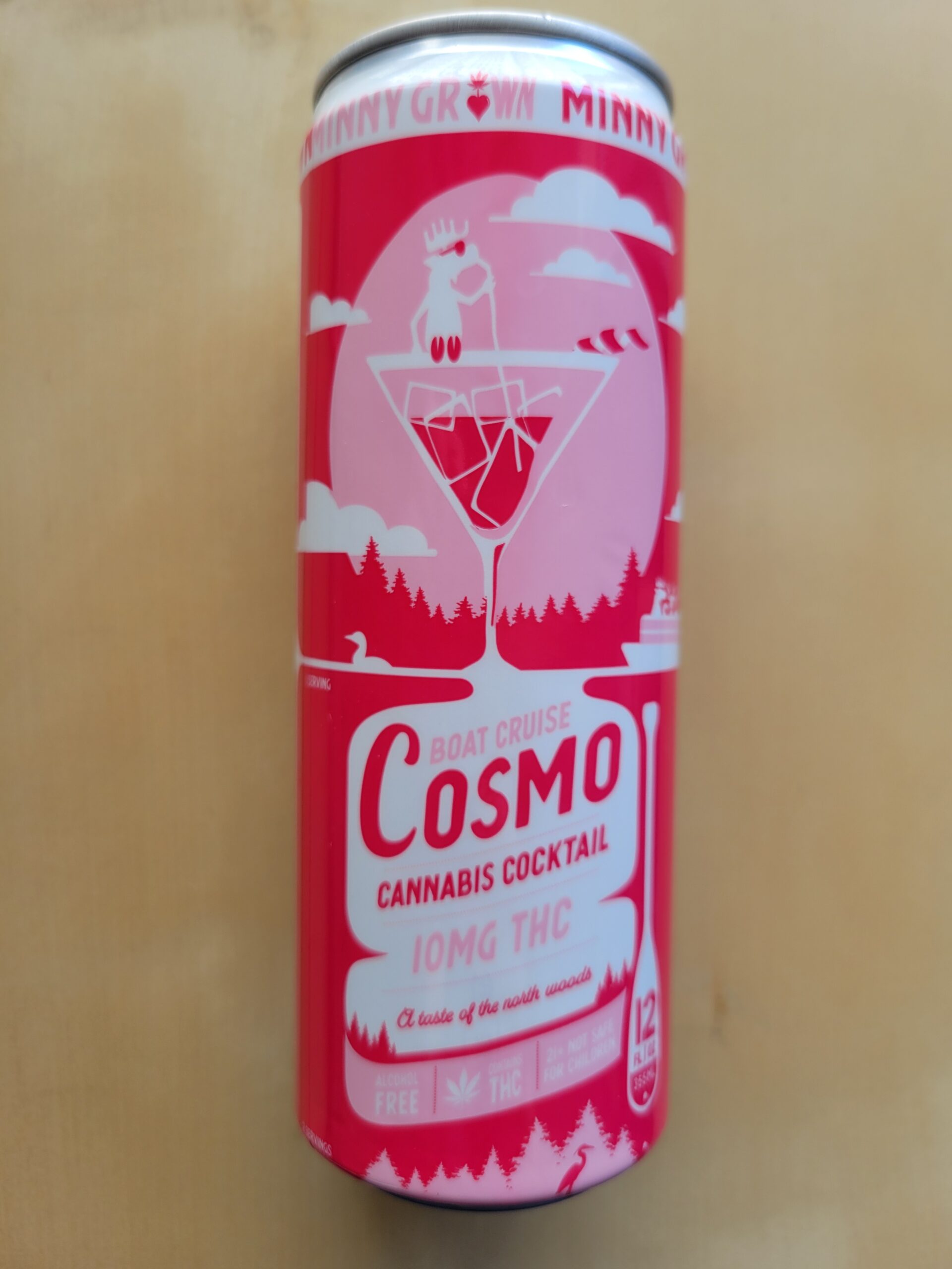 Review: Minny Grown Cosmo THC drink - High Gear Minnesota